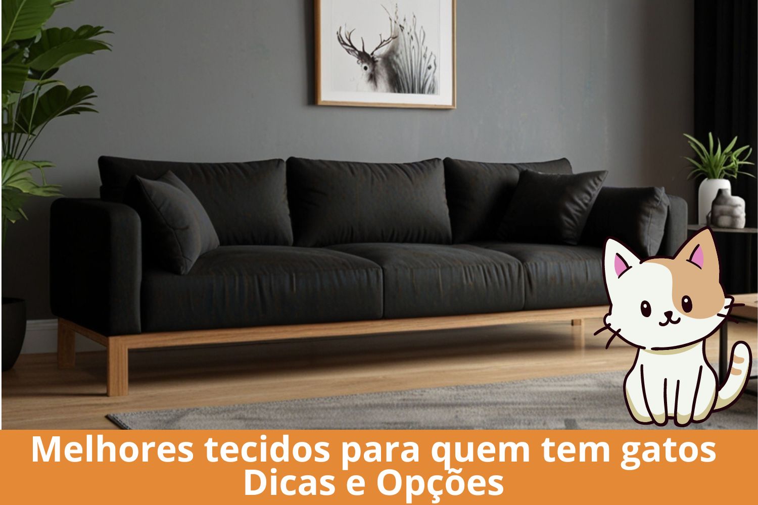 Melhores tecidos para quem tem gatos: Dicas e Opções