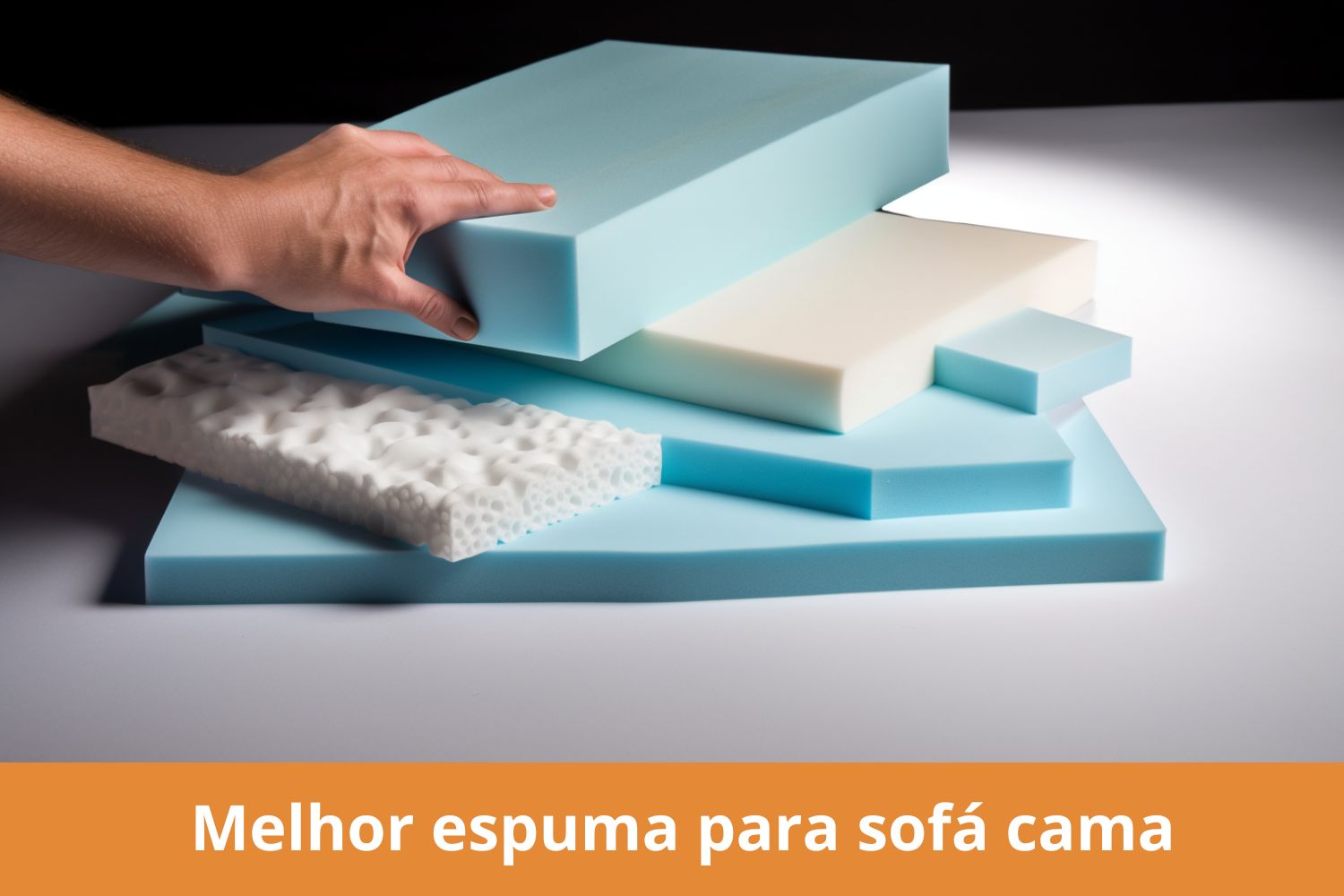Qual a espuma e melhor para sofá cama - Guia