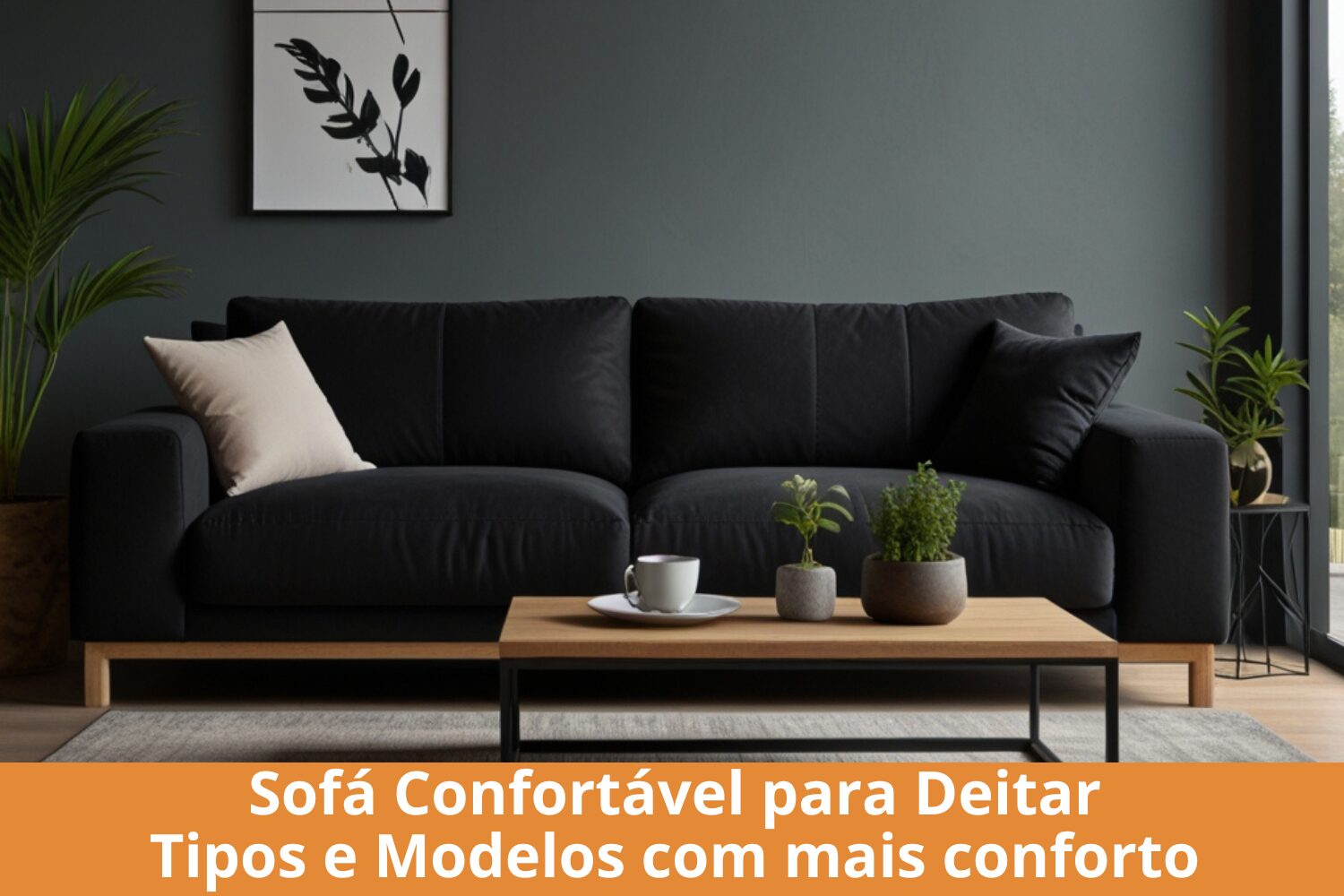 Sofá Confortável para Deitar: Confira os Tipos e Modelos com mais Conforto