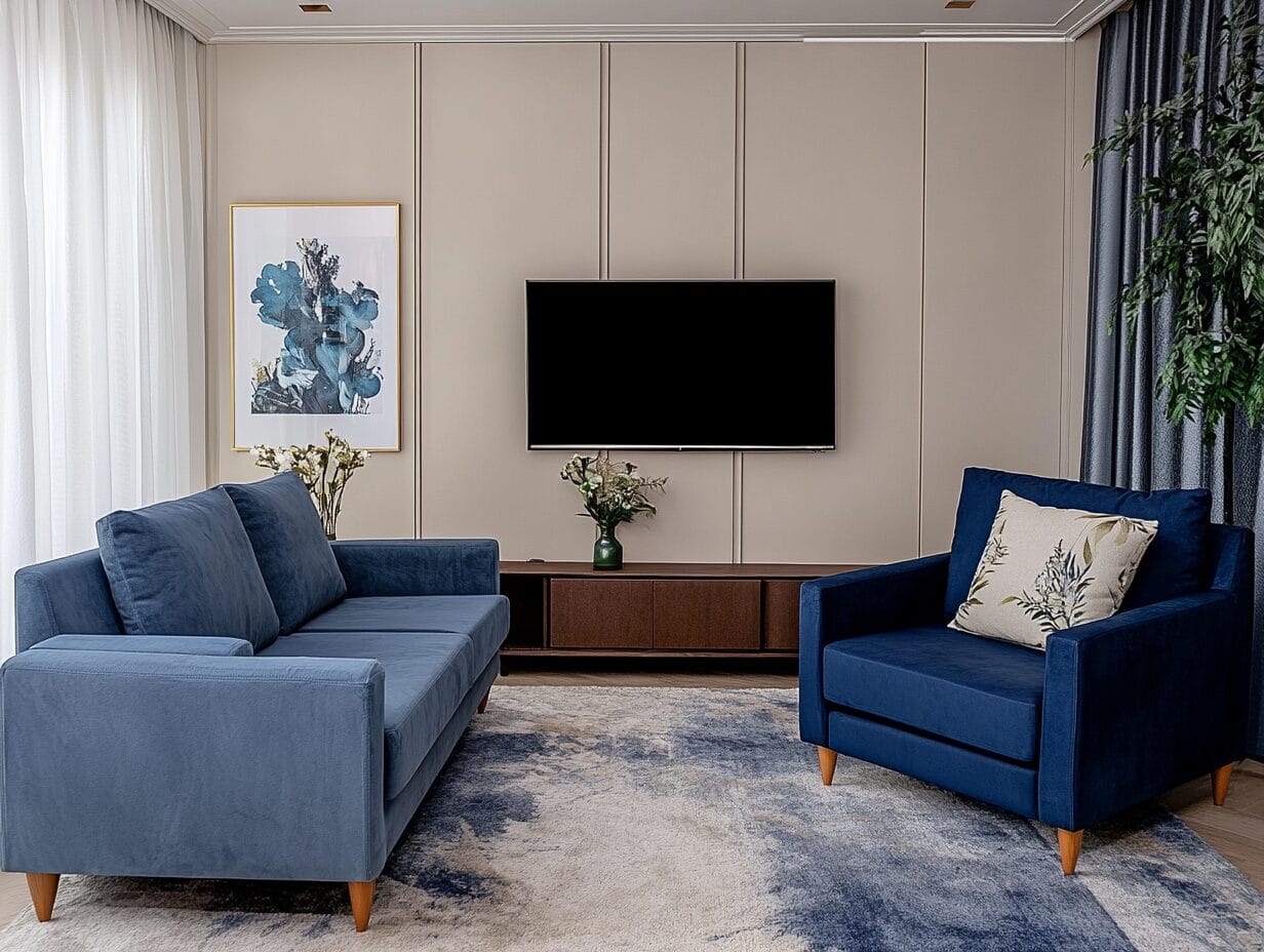 Estilo e Conforto: Dicas de como combinar sofá e poltrona