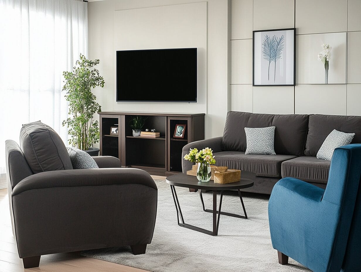 Estilo e Conforto: Dicas de como combinar sofá e poltrona