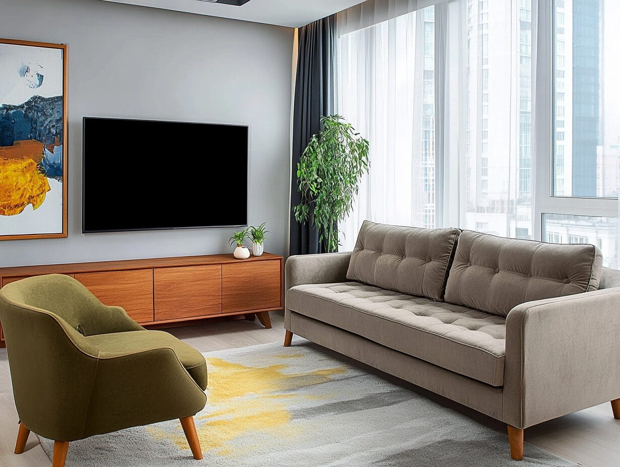 Estilo e Conforto: Dicas de como combinar sofá e poltrona